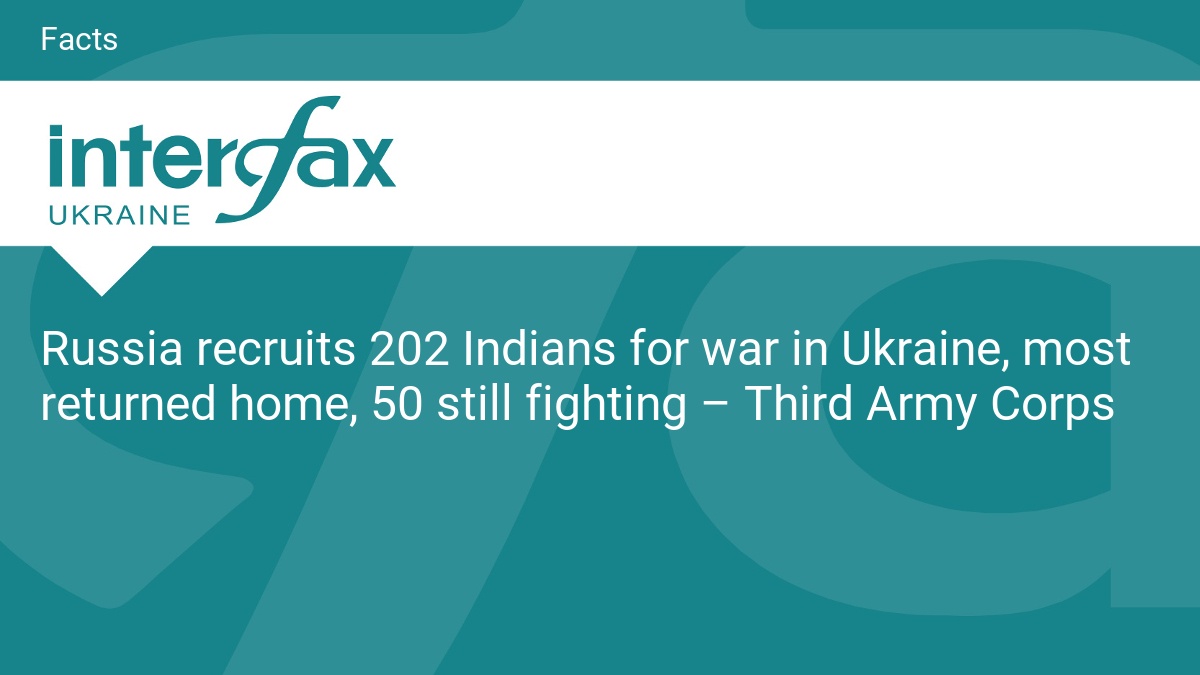 Russia recruits 202 Indians for war in Ukraine, most returned home, 50 ...