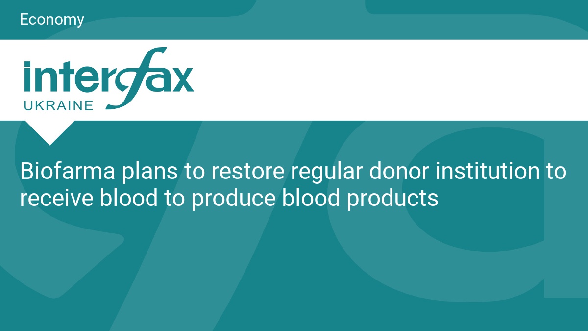 Biofarma plans to restore regular donor institution to receive blood to ...