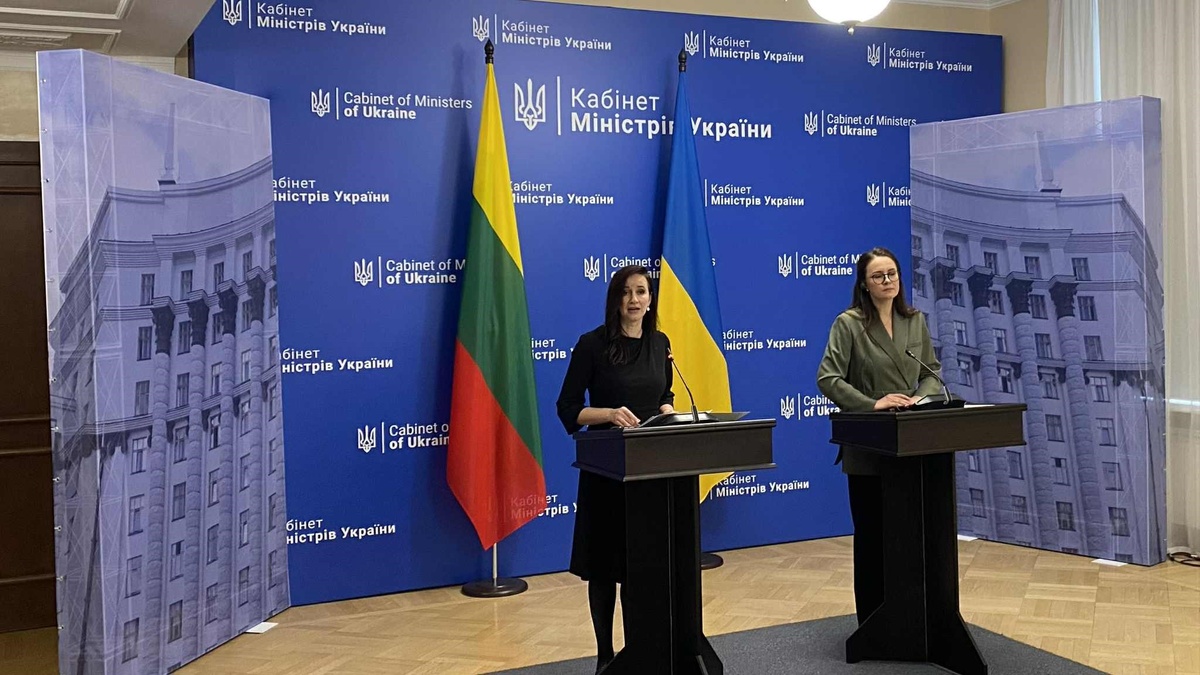 Україна і Литва домовилися про захист критичної інфраструктури премʼєрка Ругінене
